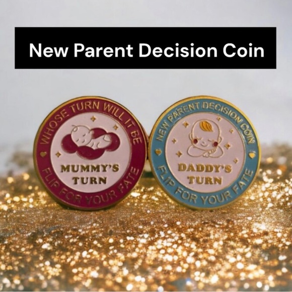Little Monsters Chicago | Other | New Parent Decision Coin Flip For ...